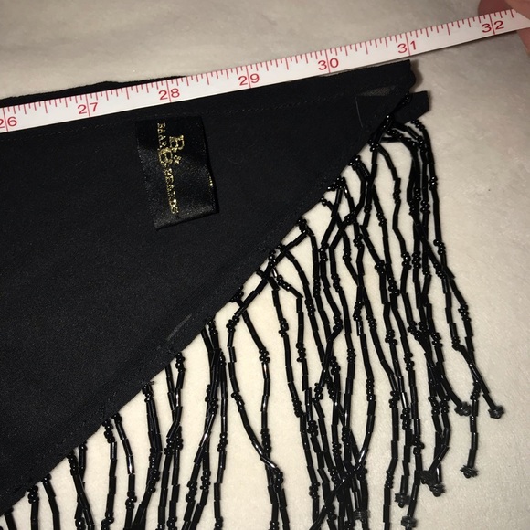 Baar & Beards | Accessories | Baar Beards Beaded Sheer Wrap Shawl ...